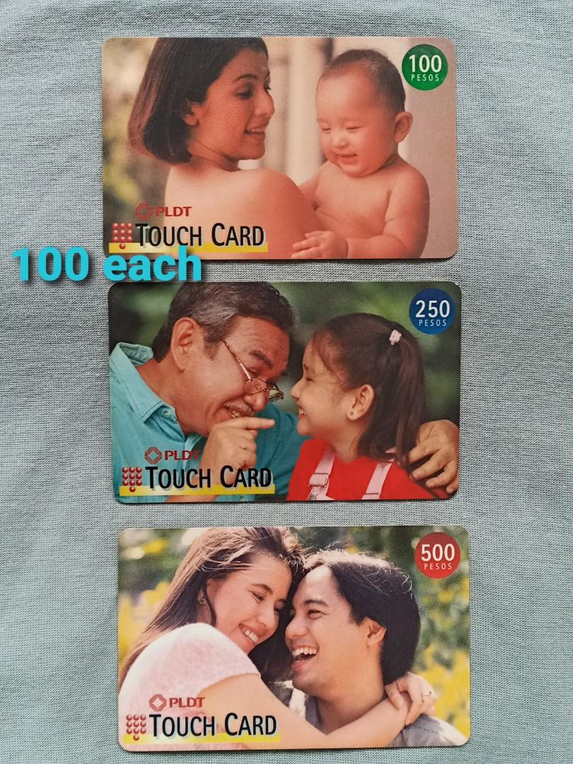 PLDT Globe Touch Mobile Phone Cards Donita/ Sharon/ Tito Vic & Joey ...