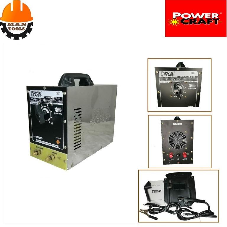 POWERCRAFT AC ARC Transformer Welding Machine PWM6 200B, Commercial ...