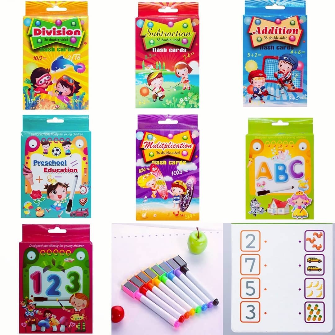 Preschool and lower primary flashcards, Hobbies & Toys, Books ...