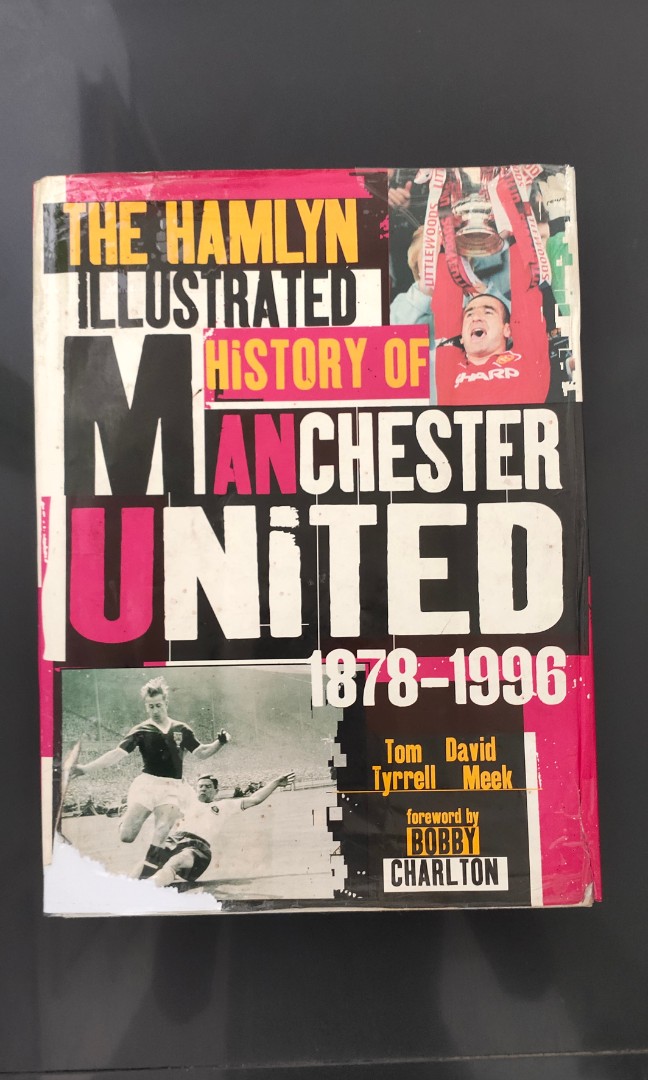 Rare original Manchester United 1878 - 1996 history book, Buku & Alat ...