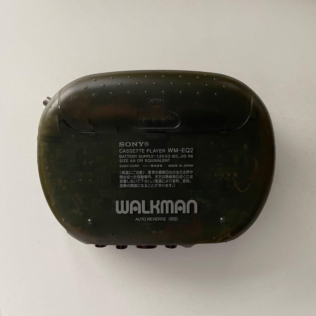 Rare Sony Beans WM-EQ2 Walkman Cassette Player, Hobbies & Toys ...