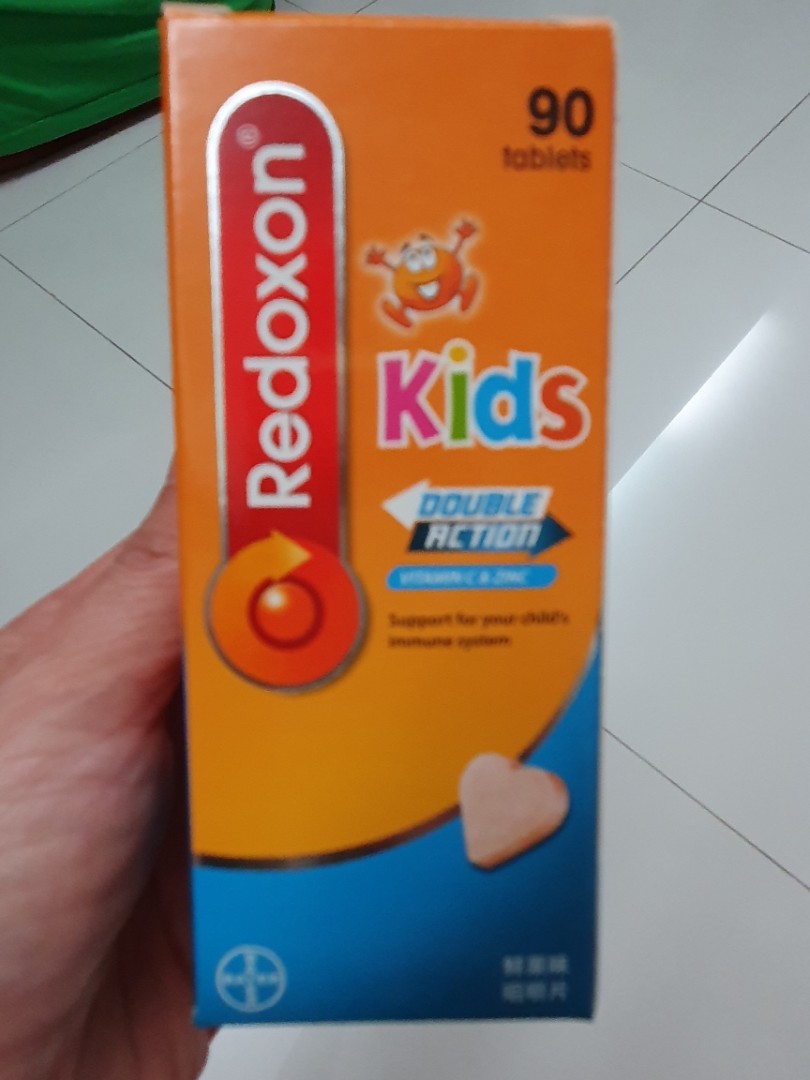 Redoxon® Double Action Kids Chewable, Health & Nutrition, Health ...