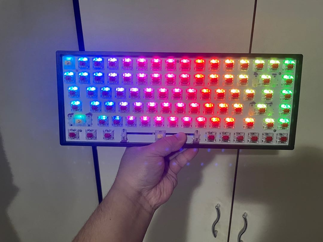 RK84 Custom Mechanical Keyboard Kit (Hot-Swappable), Computers & Tech ...