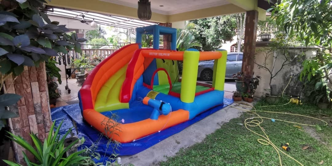 Sewa pool waterslide, Babies & Kids, Infant Playtime on Carousell
