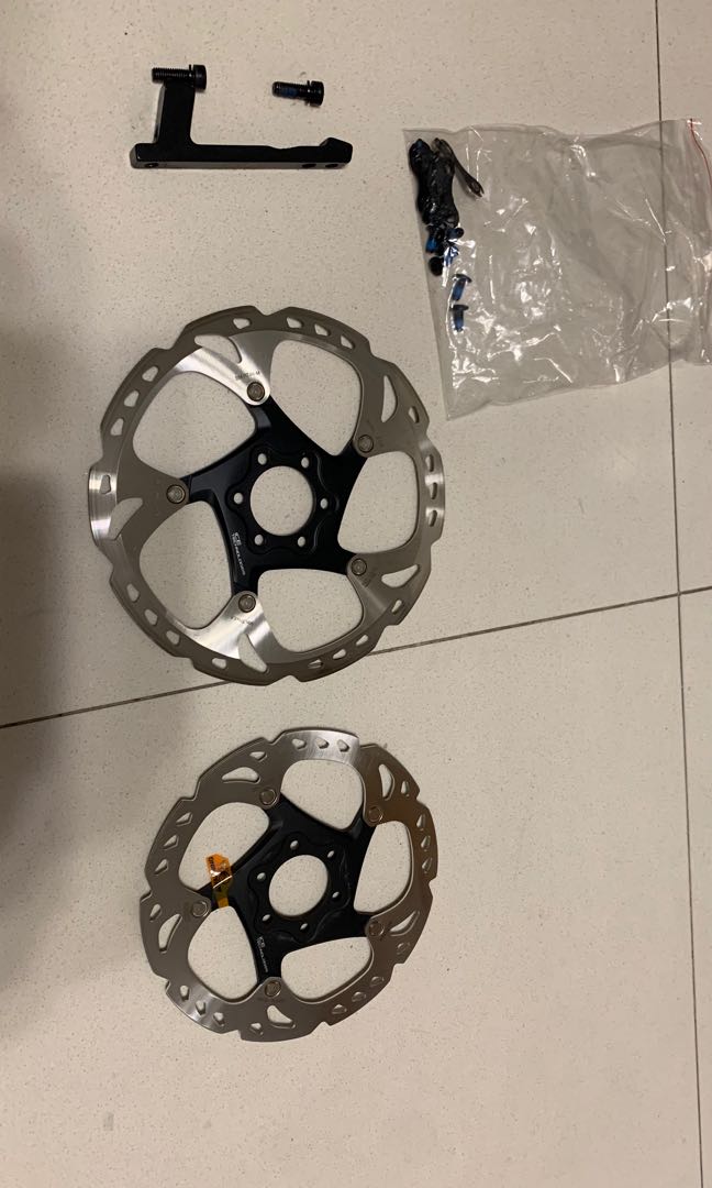 Shimano XT 6 bolt rotors, Sports Equipment, Bicycles & Parts, Parts ...