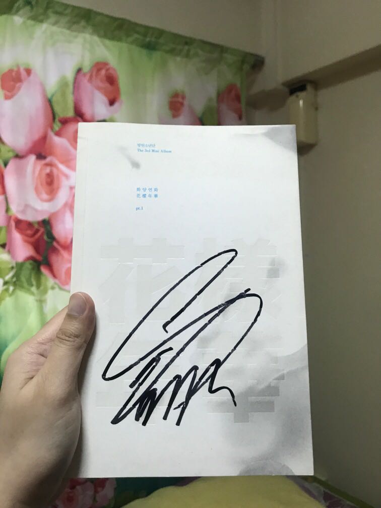 Signed BTS Album - Signed by Suga, Hobbies & Toys, Memorabilia ...