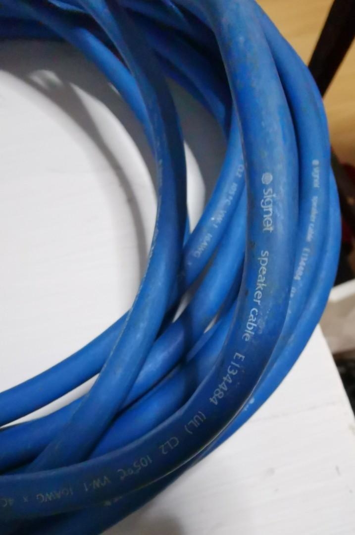 SIGNET Speaker Cable, Audio, Soundbars, Speakers & Amplifiers on Carousell