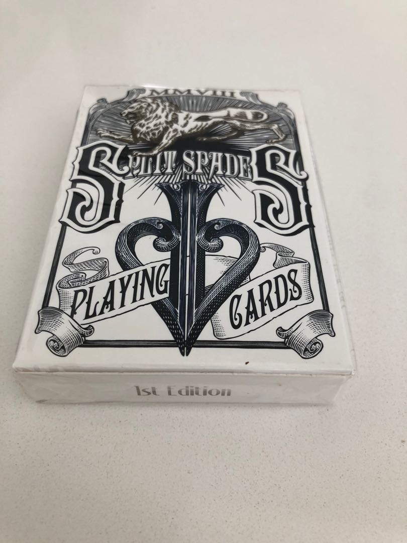 Split Spades Playing Cards, Hobbies & Toys, Toys & Games on Carousell