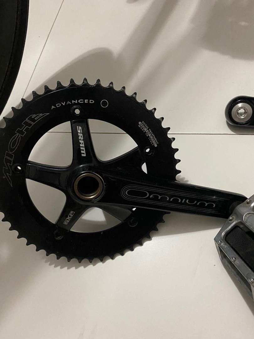 Sram Omnium Crankset, Sports Equipment, Bicycles & Parts, Parts ...