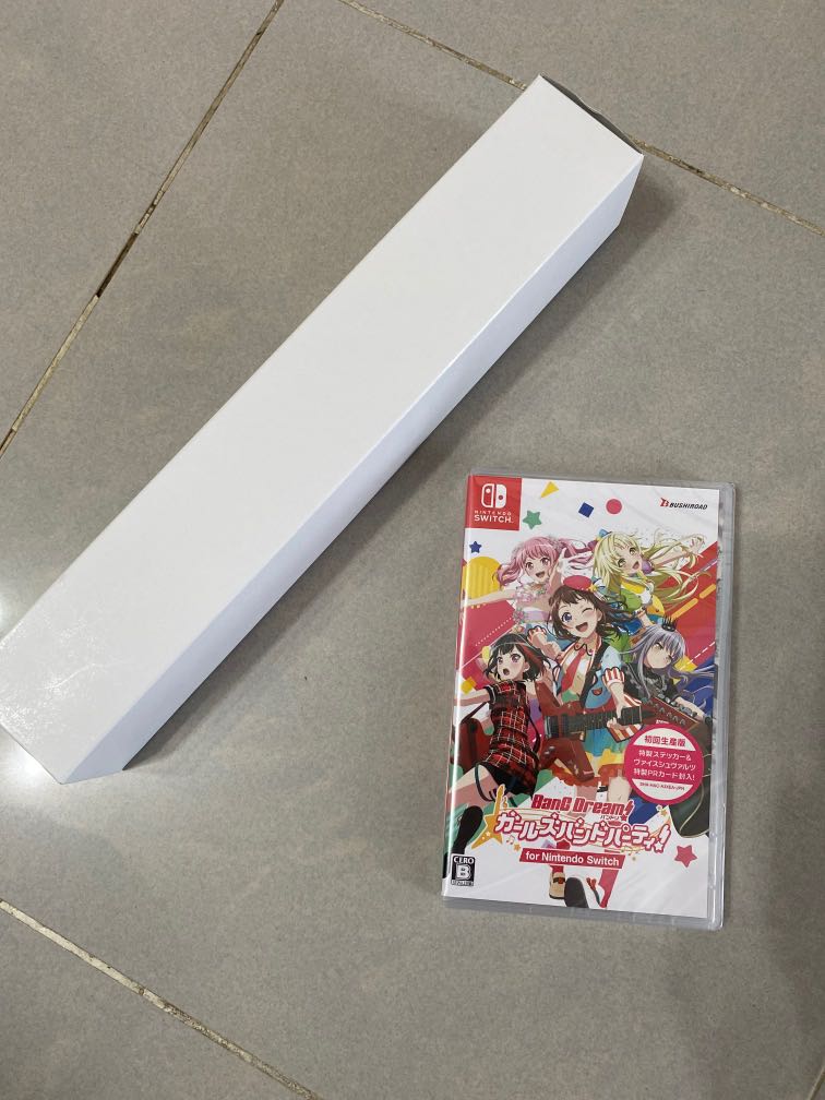 Switch game Bang Dream Girls Band Party 初回生產版 附特典, 電子遊戲, 遊戲機配件, 遊戲禮物卡及帳戶 - Carousell