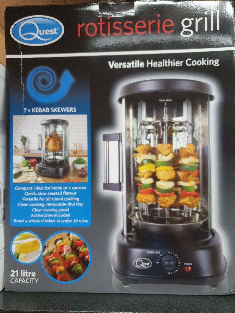 The Quest Vertical Grill, TV & Home Appliances, Kitchen Appliances, BBQ ...