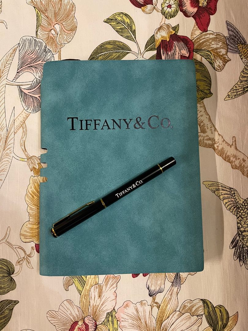 Tiffany & Co. Notebook Set (comes with Tiffany & Co. Pen), Women's ...