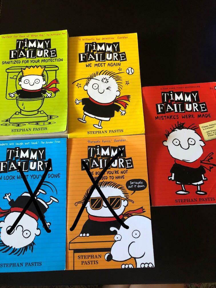 Timmy failure books series, Hobbies & Toys, Books & Magazines, Fiction ...