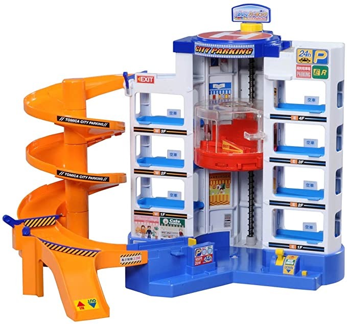 Tomica City Parking Toy set, Babies & Kids, Infant Playtime on Carousell