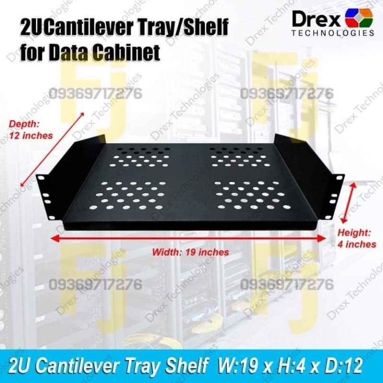 Tray / Shelf for Data Cabinet | Server Rack Tray, Computers & Tech ...