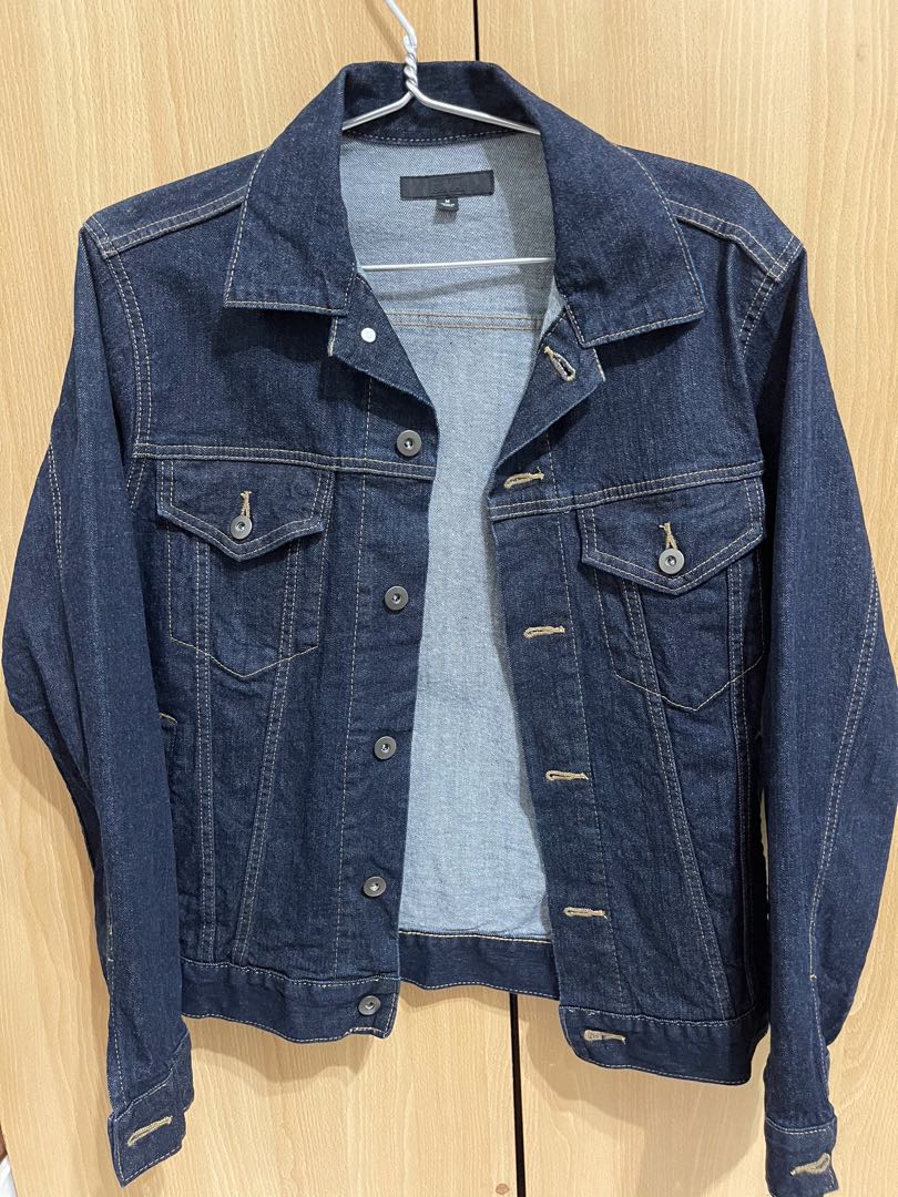 Uniqlo denim jacket, Men's Fashion, Coats, Jackets and Outerwear on ...