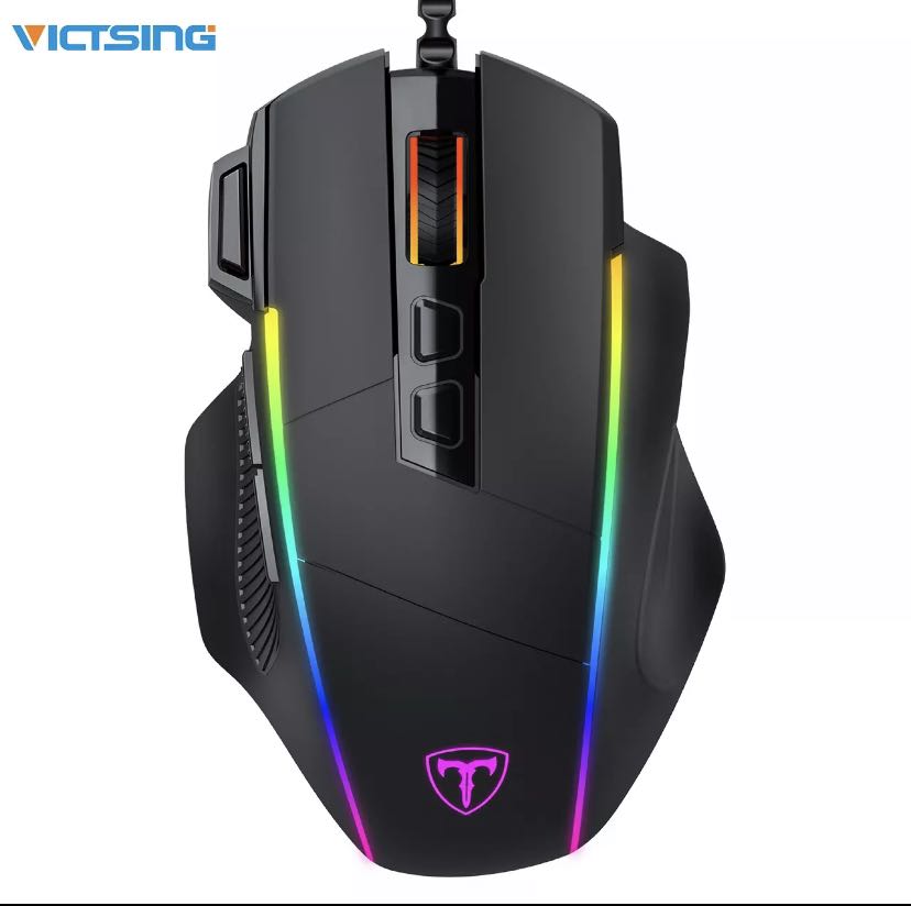 VicTsing Wired Gaming Mouse PC278 Ergonomic Wired Gaming Mouse 8 ...