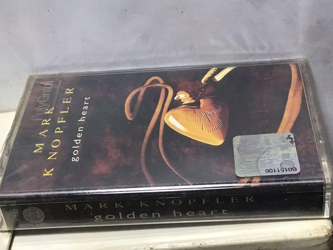 VINTAGE CASSETTE TAPE Mark Knopfler (Dire Straits) - Golden Heart OOP ...