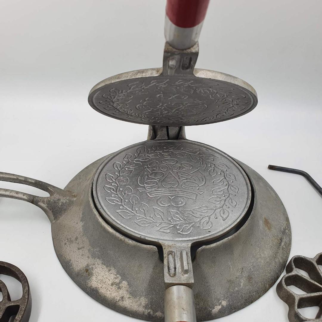 MARKED DOWN‼️ VINTAGE NORDIC WARE KRUMKAKE IRON & ROSETTE AND TIMBALE ...