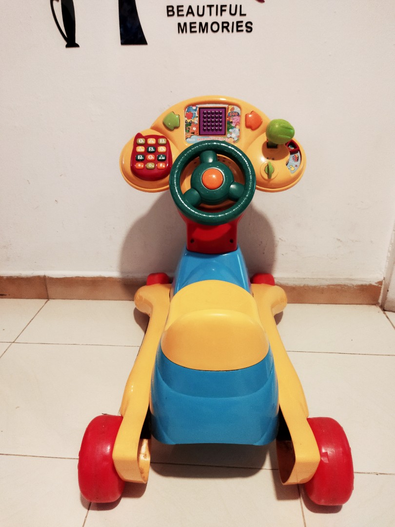 VTech - Toy Car and Rocker, Babies & Kids, Infant Playtime on Carousell