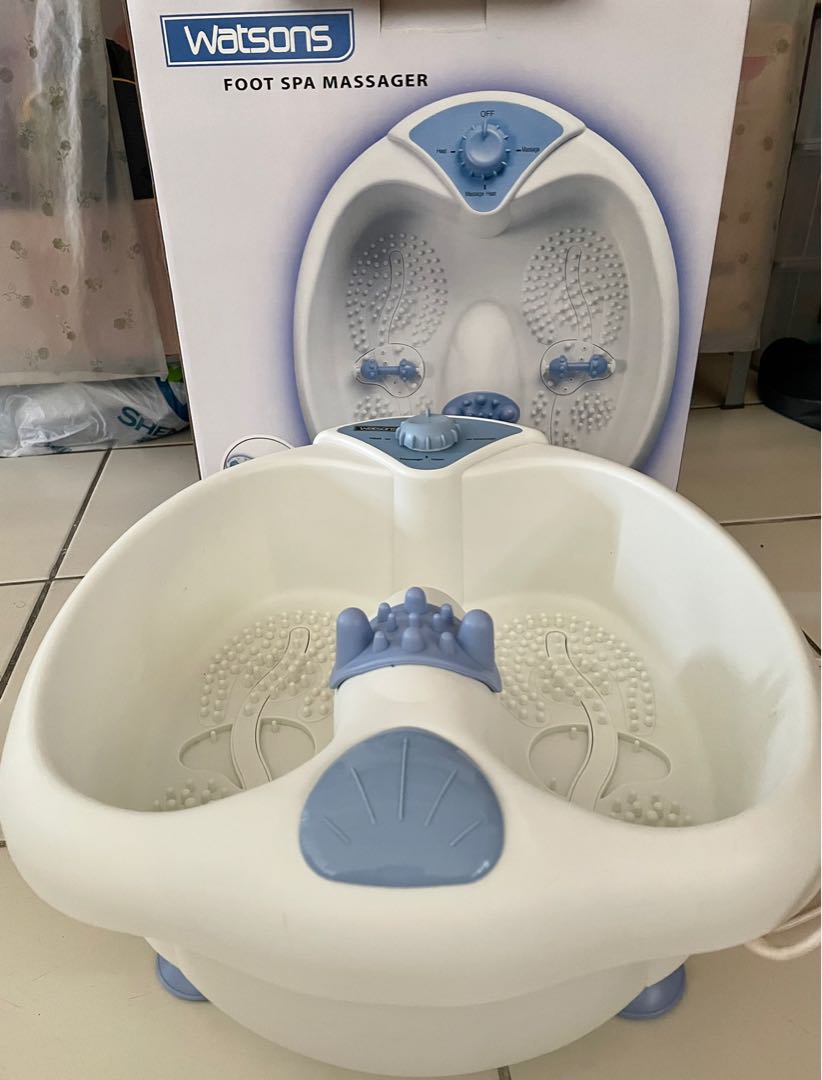 Watsons Foot Spa Massager, Beauty & Personal Care, Foot Care on Carousell