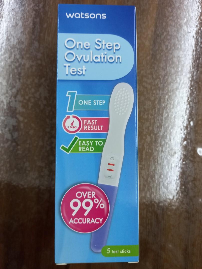 Watsons One Step Ovulation Test (exp 10/22), Health & Nutrition ...