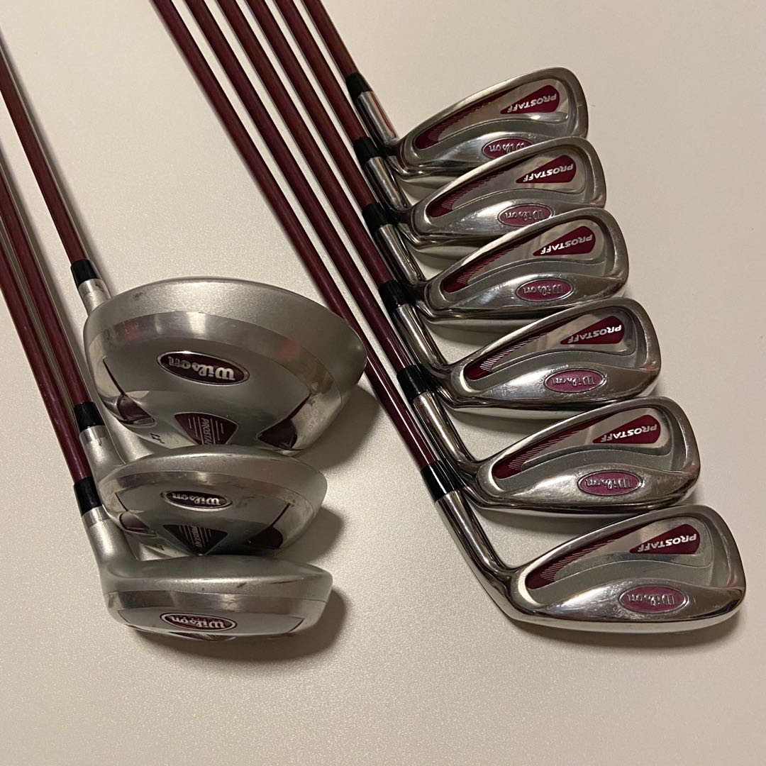 Wilson Pro Staff Ladies Complete Set, Sports Equipment, Sports & Games ...