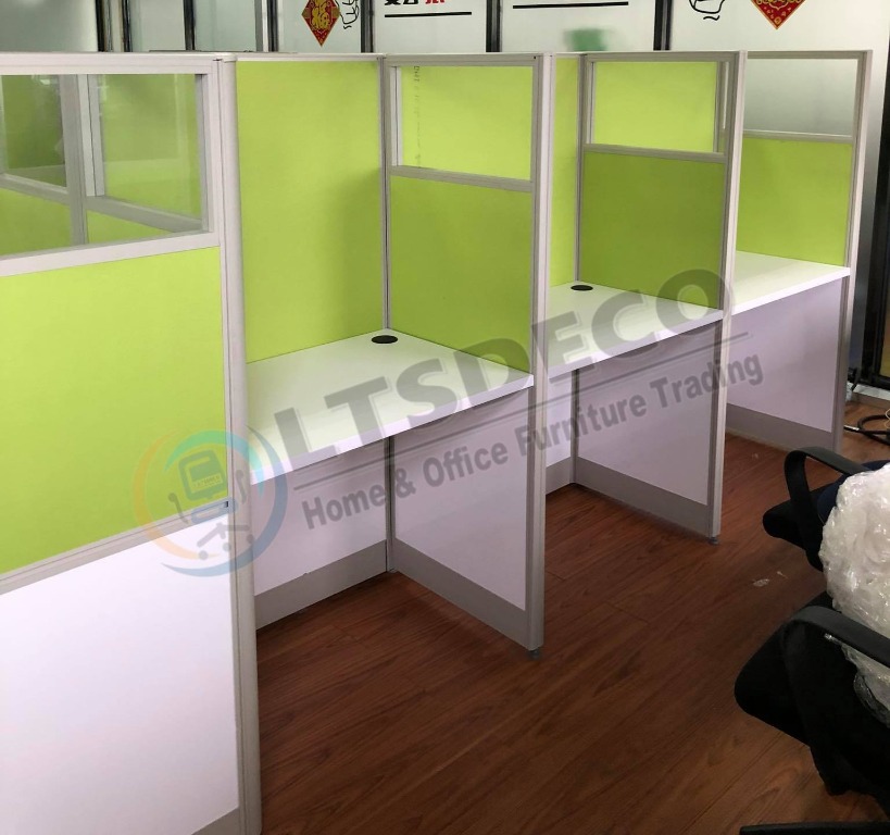 WORKSTATION STANDARD TABLE TYPE OFFICE PARTITION, Furniture & Home ...