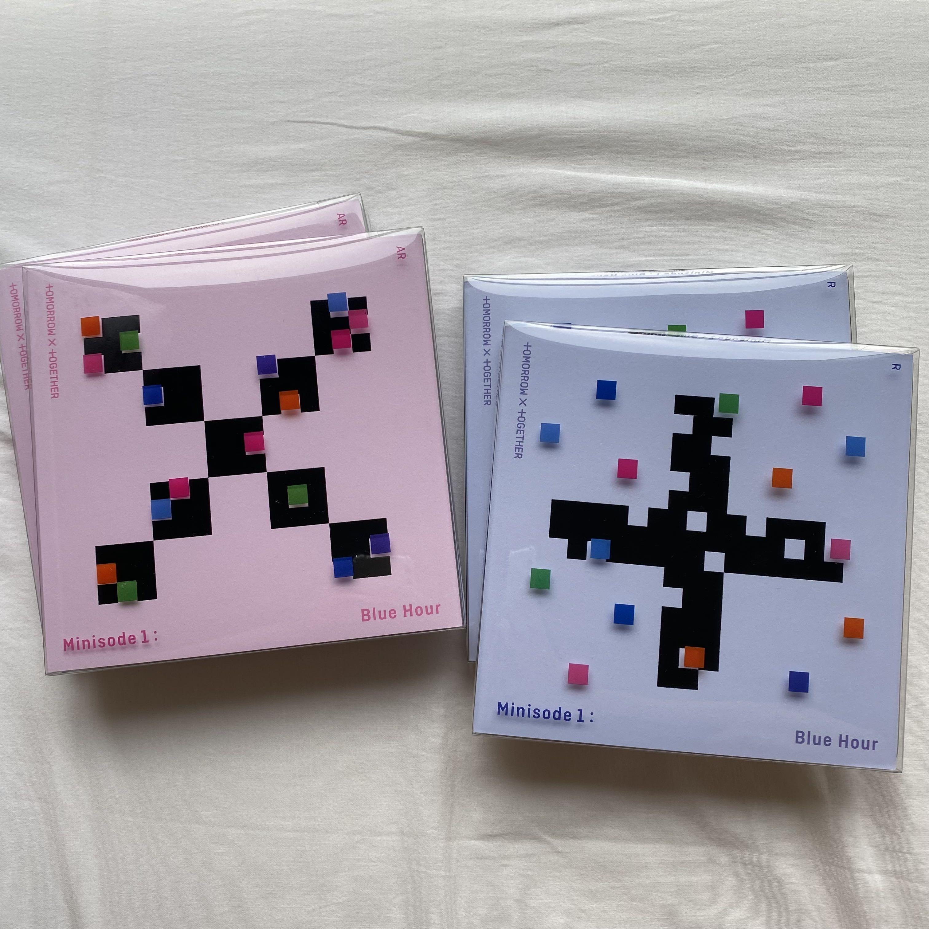 Sealed TXT Blue Hour album AR Attention brand