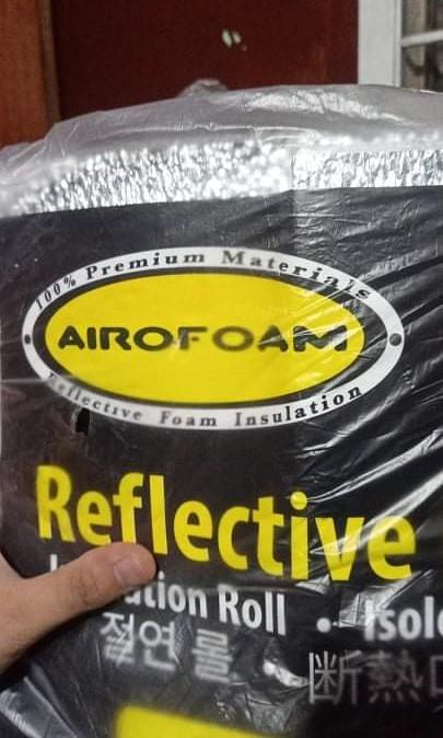 AIROFOAM Reflective Insulation Roll 25 meters / 25M, Furniture & Home ...