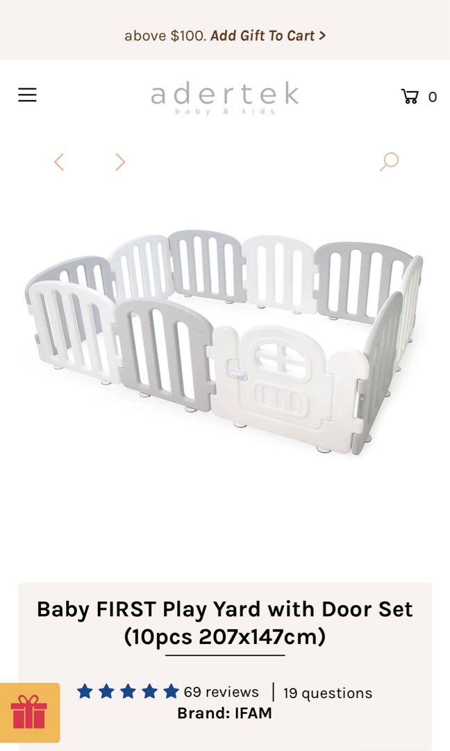 IFAM Baby FIRST Play Yard, Babies & Kids, Baby Nursery & Kids Furniture ...