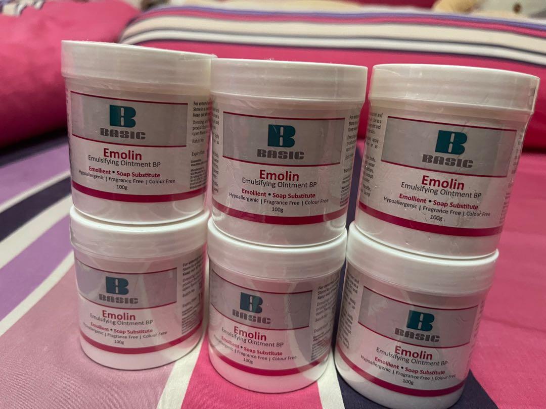 Basic Emolin Emulsifying Ointment BP 100g, Beauty & Personal Care, Bath ...