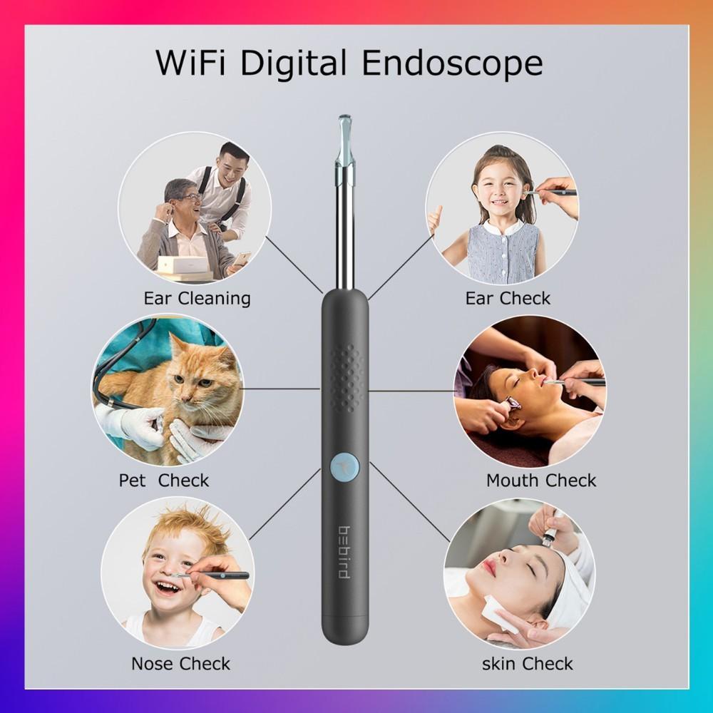 Bebird R1 Wireless Intelligent Visual Ear Stick Endoscope Mini Camera ...