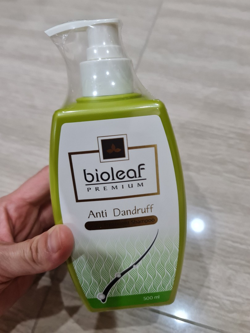 Bioleaf Premium Anti Dandruff Scalp Treatment Shampoo 500ml, Beauty ...