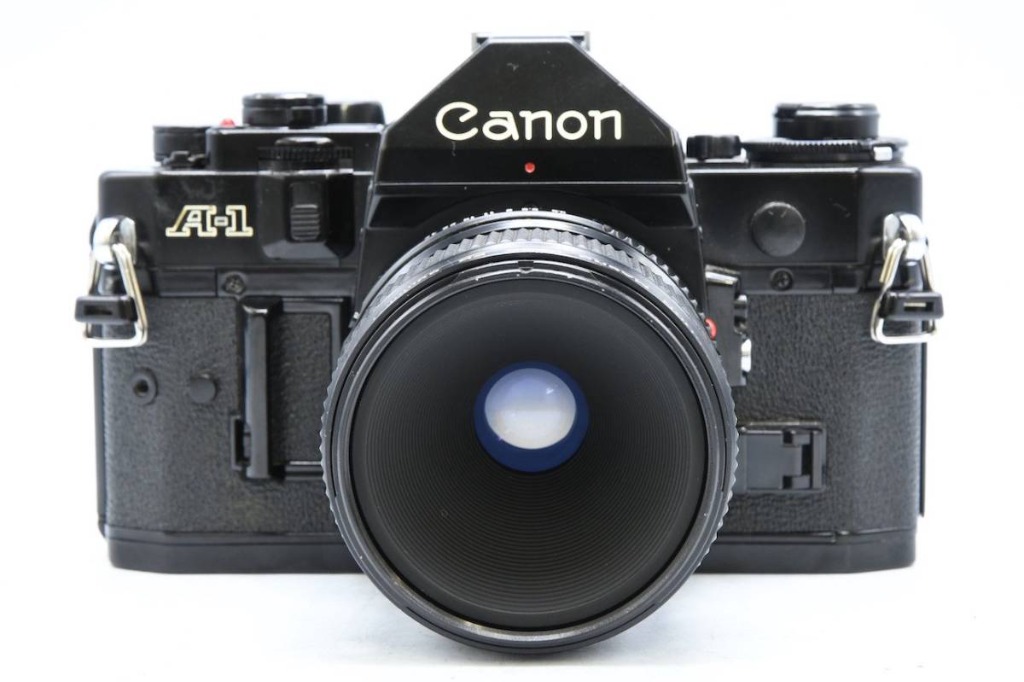 [BMC] Canon A-1 + New FD 50mm F3.5 Macro 35mm Film SLR Bundle (used ...
