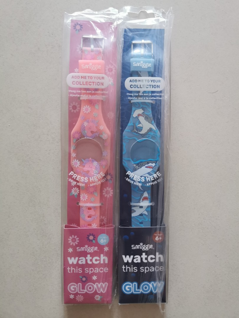 Smiggle watch x 2, Babies & Kids, Babies & Kids Fashion on Carousell
