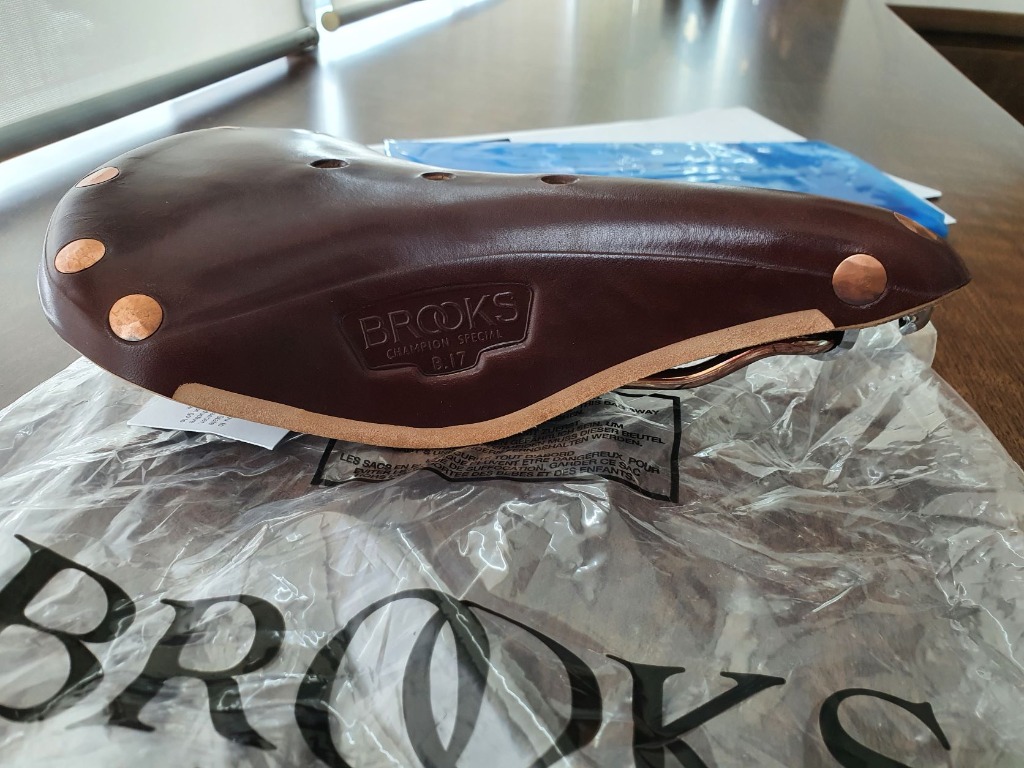 Brooks B17 Special Copper studs and rail, Sports Equipment, Bicycles ...