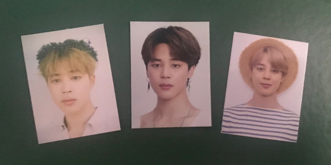 BTS Jimin ID Photo , Hobbies & Toys, Memorabilia & Collectibles, K-Wave ...
