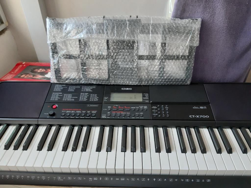Casio Digital Keyboard CTX 700, Hobbies & Toys, Music & Media, Musical ...