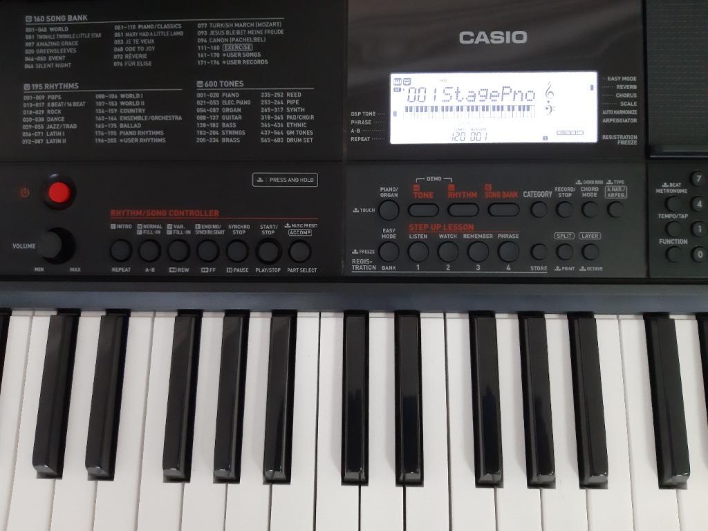Casio Digital Keyboard CTX 700, Hobbies & Toys, Music & Media, Musical ...