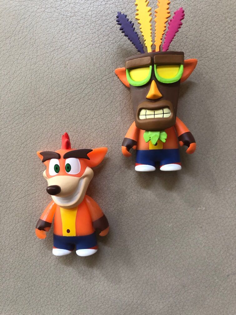 Crash bandicoot kid robot figures, Hobbies & Toys, Toys & Games on ...