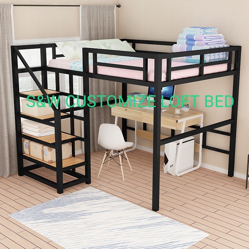 Customize loft bed, Furniture & Home Living, Furniture, Bed Frames ...