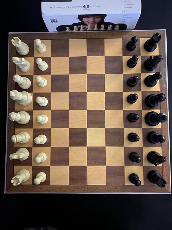 DGT Chess Set Starter Box Tournament size, Hobbies & Toys, Toys & Games ...