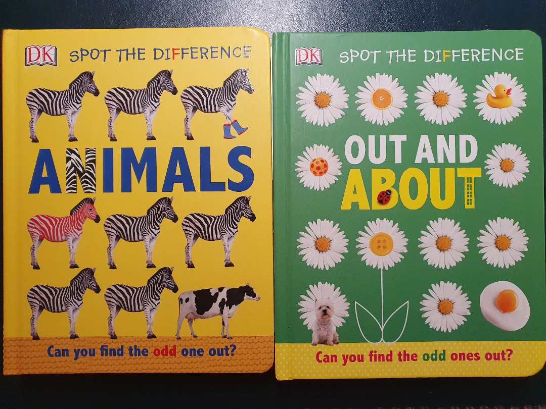 DK Spot the difference, Hobbies & Toys, Books & Magazines, Children's ...