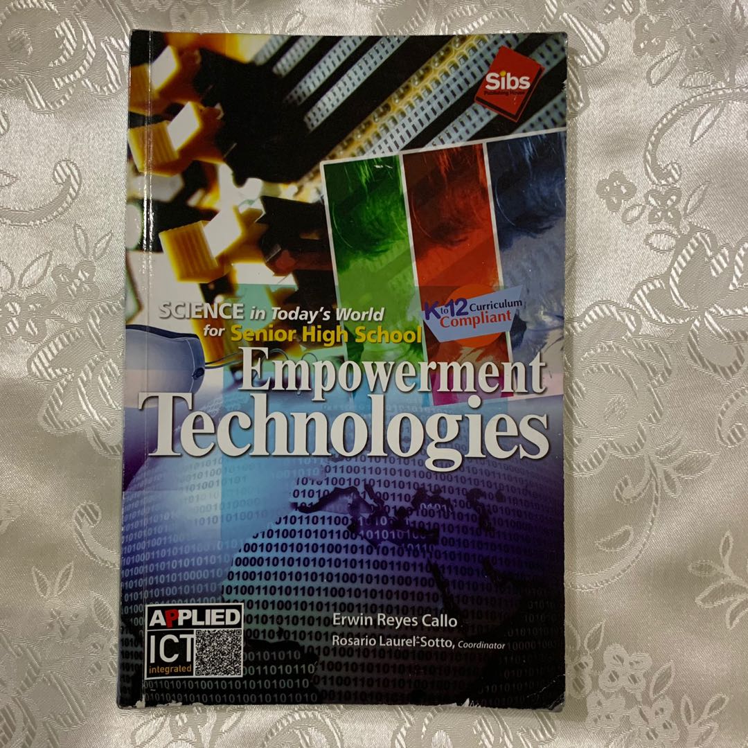 Empowerment Technologies Book for Senior High School, Hobbies & Toys ...