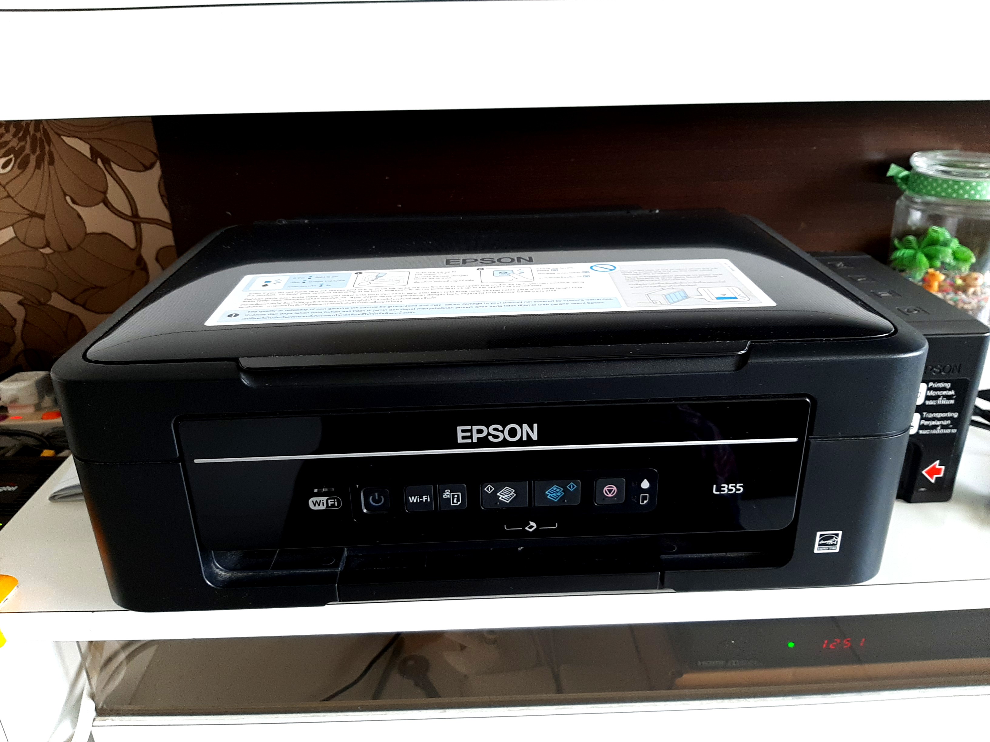 Epson Printer with scan and copy, Computers & Tech, Printers, Scanners ...