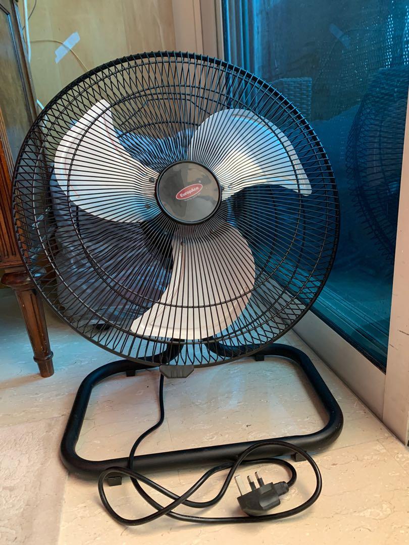 EuropAce 18” Power Oscillating Floor Fan, Furniture & Home Living ...