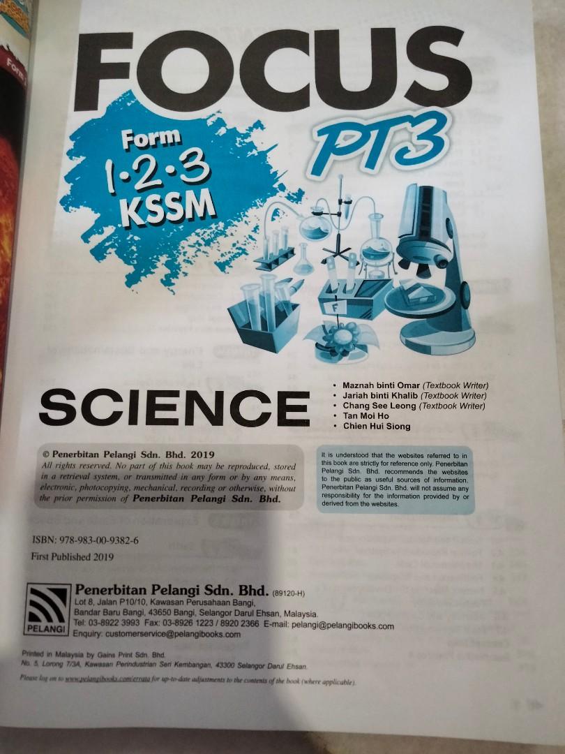 focus science form 3