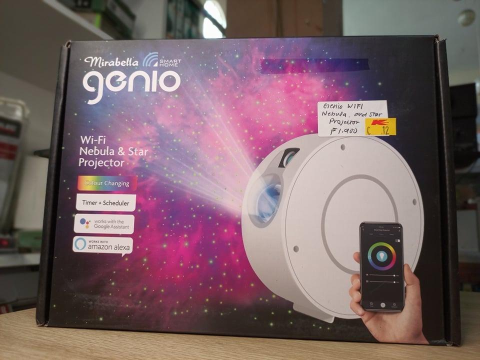 GENIO WIFI NEBULA AND STAR PROJECTOR, Furniture & Home Living, Lighting ...
