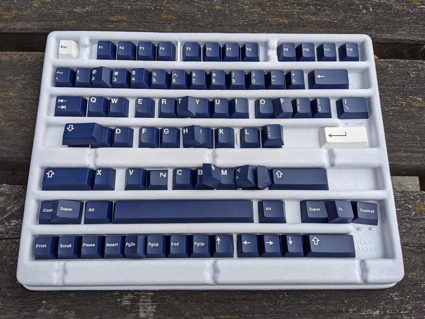 GMK Deep Navy (BNIB Sealed), Computers & Tech, Parts & Accessories ...